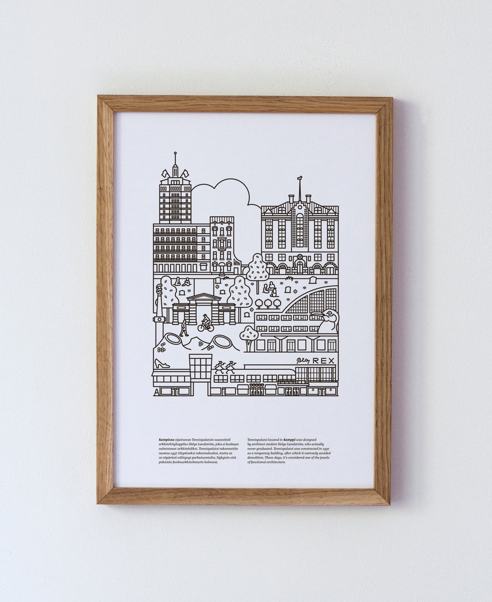 Kamppi juliste A4 – Kuviokioski